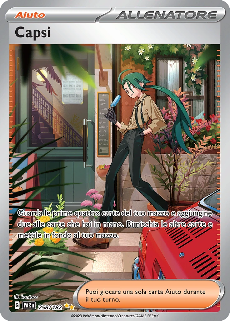 Capsi - PAR 258/182 IT - Illustrazione Speciale Rara