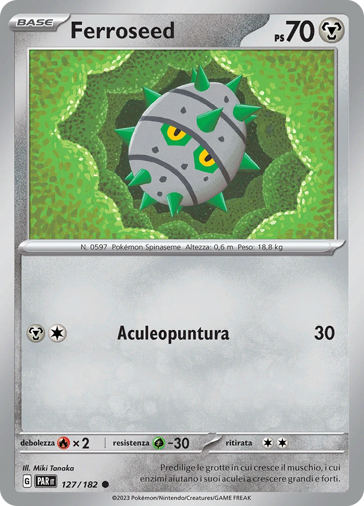 Ferroseed - PAR 127/182 IT - Comune standard e Reverse