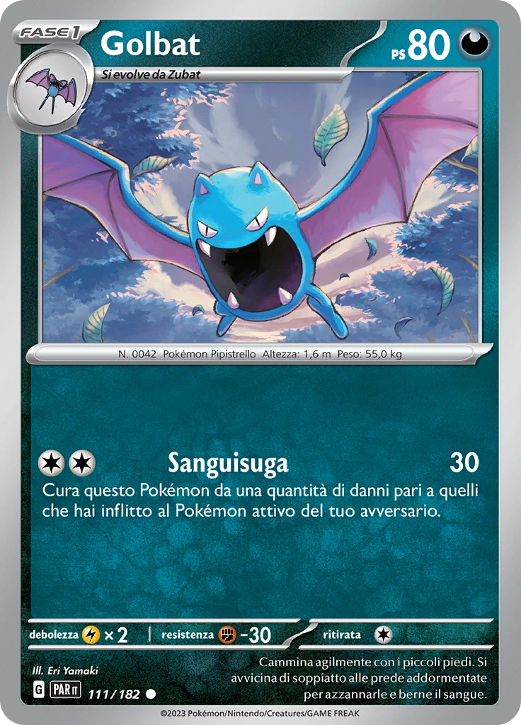 Golbat - PAR 111/182 IT - Comune standard e Reverse