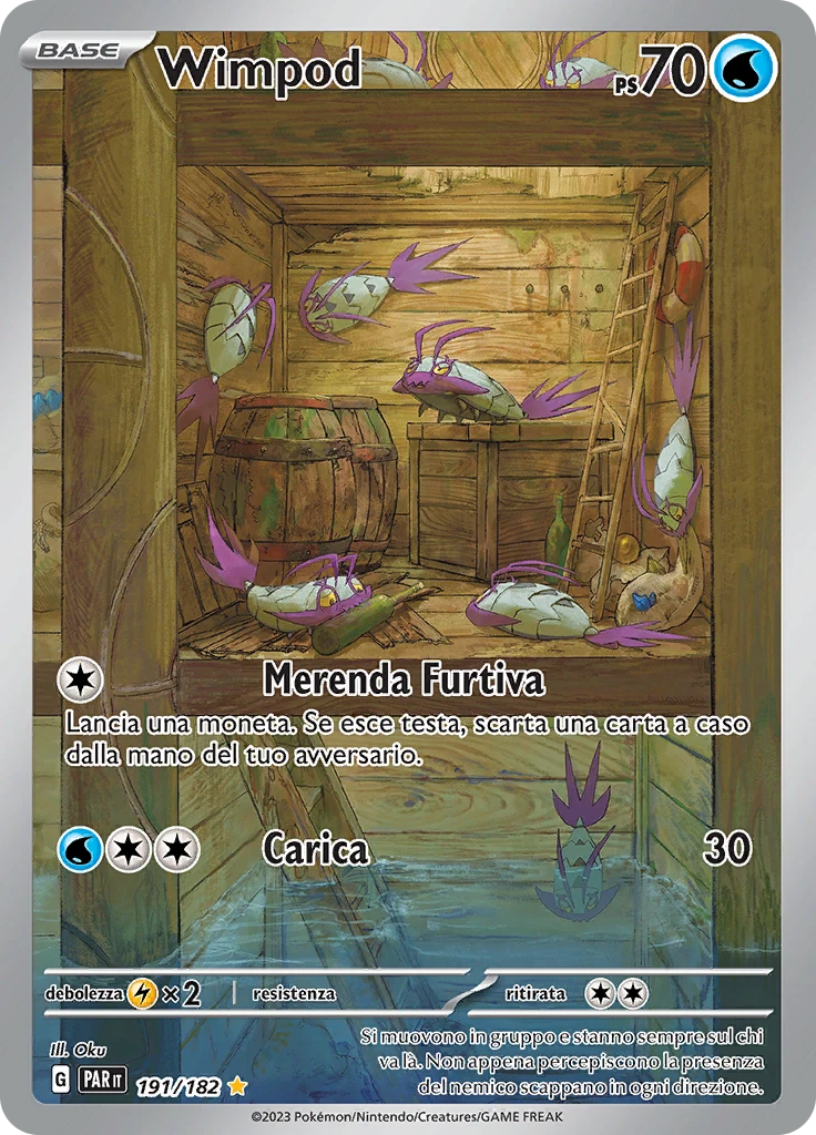 Wimpod - PAR 191/182 IT - Illustrazione Rara