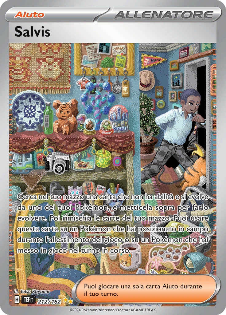 Salvis - TEF 212/162 IT - Illustrazione Speciale Rara